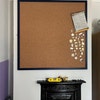 Extra Large Framed Cork Board Black Solid Wood Frame 102 X - Etsy UK