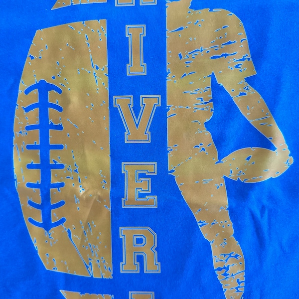 Customized Football Shirt - Your Name Football - Football Shirt - Game ...