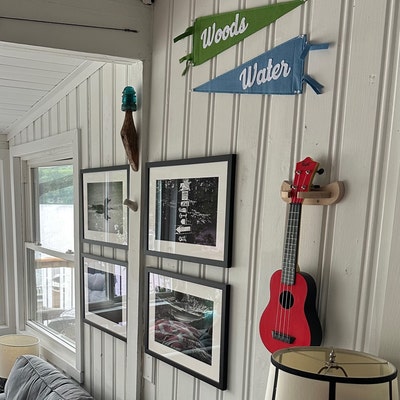 Large Custom Pennant Flag Cursive Font - Etsy