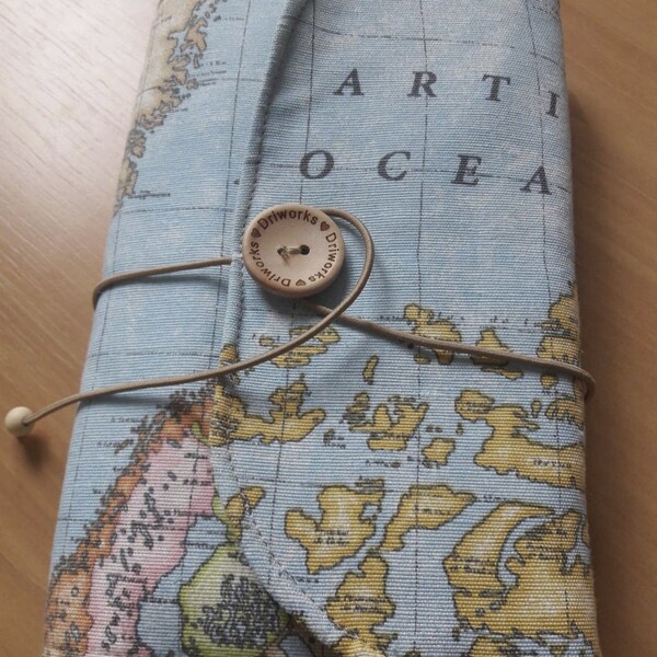 Adjustable Book Cover, World Map Book Sleeve, Book Pouch, Paperback ...