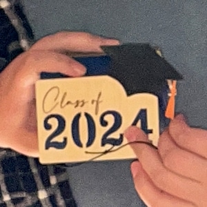 Gift Card Holder for Graduate, Personalized Folded Paper Book, for ...