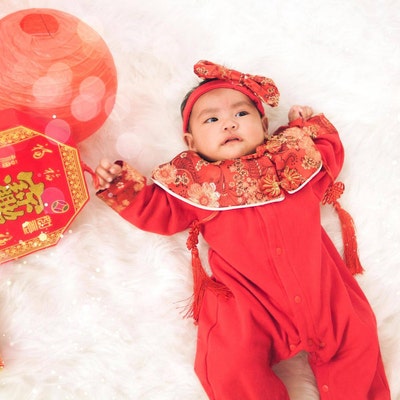 Dragon Chinese Baby Tang Suit 12m W/ Tiger Shoes and Accessories, for ...