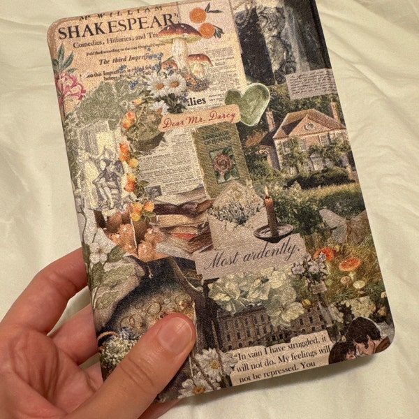 Old Newspaper Ledger Paperwhite Kindle Case for Kindle 10th 11th Gen ...