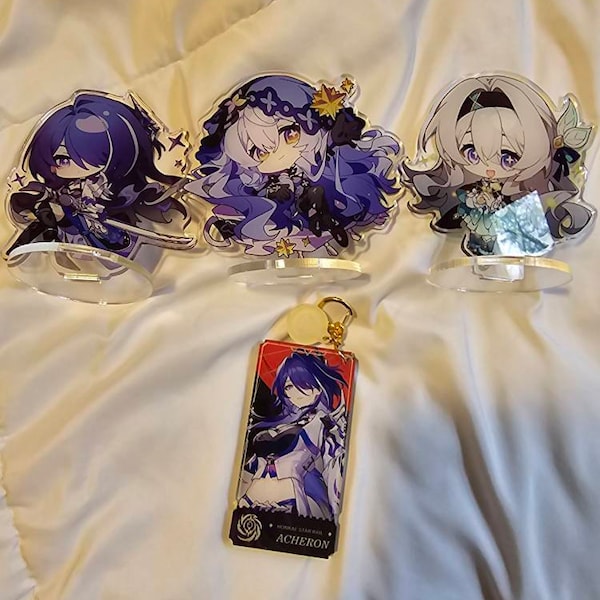 Honkai: Star Rail Chibi Acrylic Standee Buy 2 Get 1 Free, HSR Figure ...
