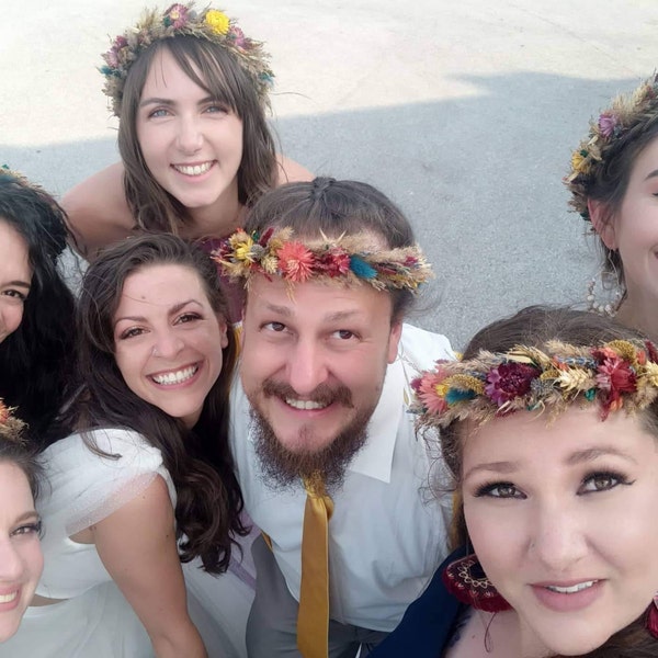 Greenery Headpiece Green Crown Flowercrown Woodland Meadow Bridal Crown ...