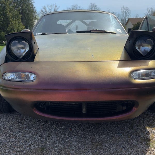 Mazda Miata Headlight Pop up Frame Custom Accessory Mod MX5 16 ...