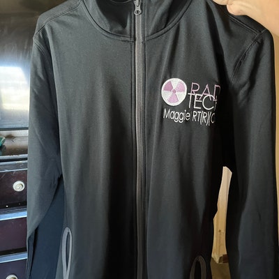 Nuclear Med Tech Fleece Jacket Radiology Technologist X-ray - Etsy