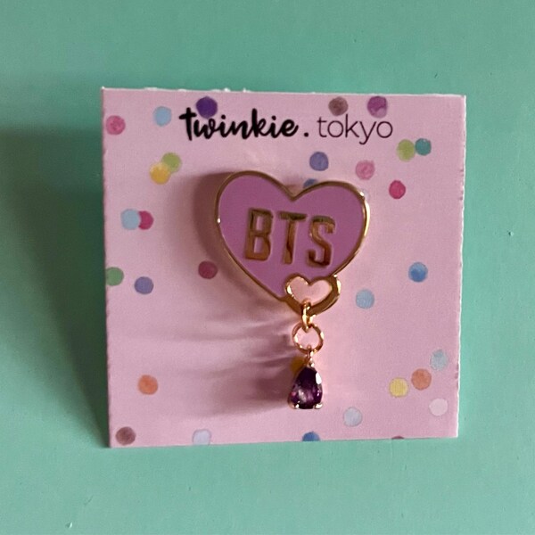 BTS OT7 Mic Drop Enamel Pin Pearl Hard Enamel PROOF Love Yourself - Etsy