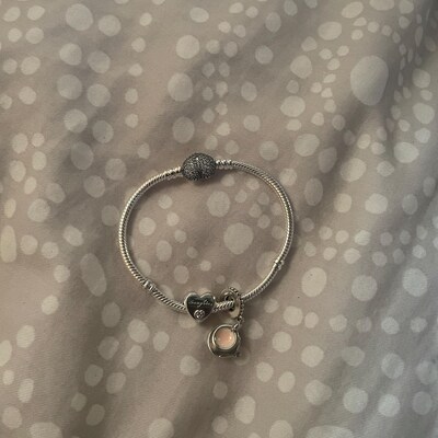 New Pandora Rose Gold Pink Pave Daisy Flower Charm 788797C01 W/box - Etsy