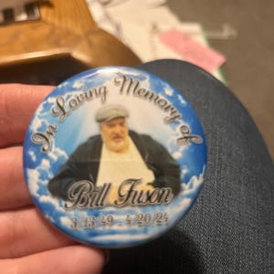 In Loving Memory of Rest in Peace 2 Inch Pin Back Buttons - Etsy