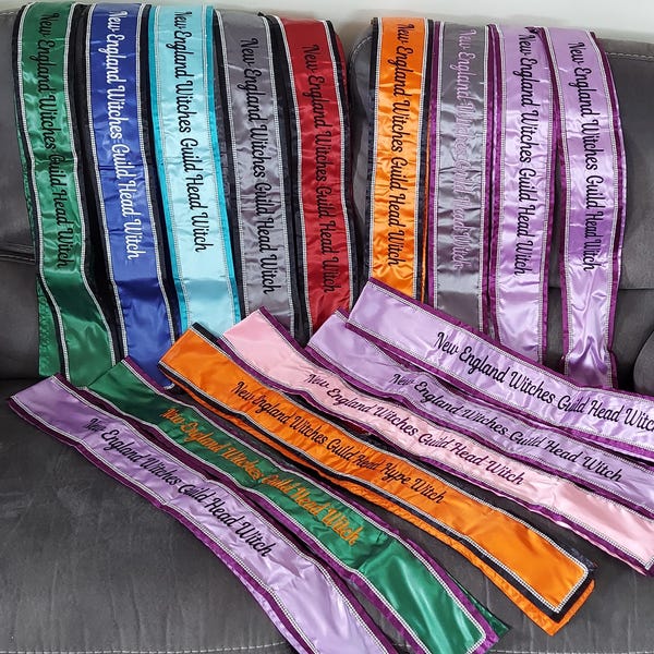 Customized Embroidery Lace Sash Custom Lace Sash Lace Sash Customize ...