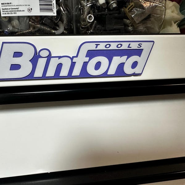 Binford Tools Themed Magnet - 3D Printed Magnetic Emblem LARGE SIZE - Etsy