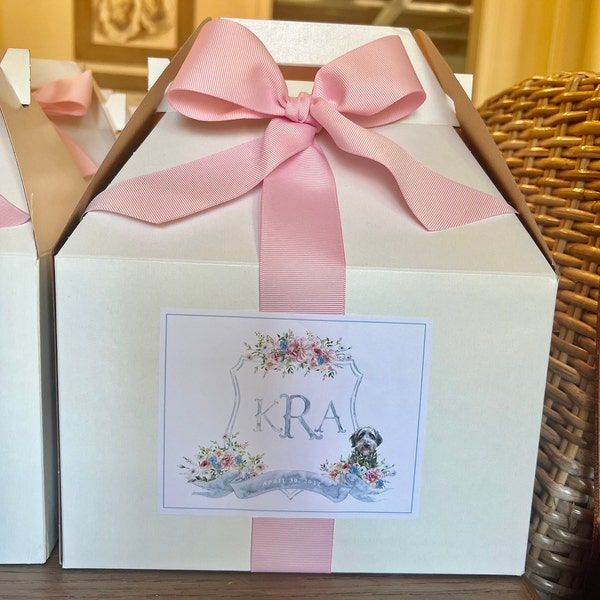 Logo Wedding Welcome Boxes - Hotel Welcome Boxes for Wedding Guests ...