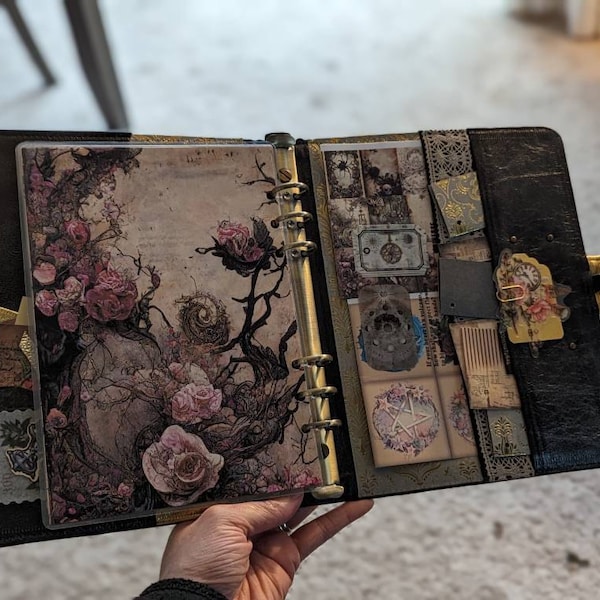 Blue A5 Planner Cover / A5 Planner Binder / Personalized Binder A5 ...