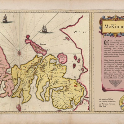 Old Map of Montrose Fine Art Print Vintage Town Survey in Angus ...
