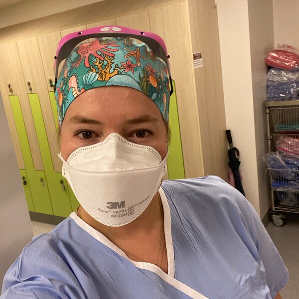 Funny Flytrap Surgical Scrub Hat -personalised Scrub Hats, Scrub Caps ...