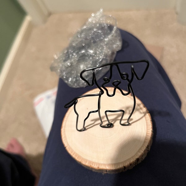 Wire Sculpture of Beagle, Dog, Pet Portrait, Pet Memorial, Wire Art ...