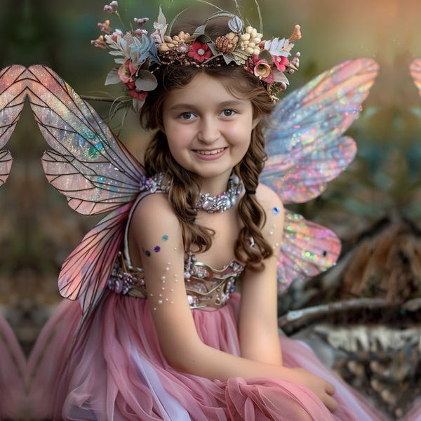 Moon Fairy Portrait Custom Face Swap Picture - Etsy