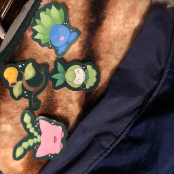 Water Pokemon Sticker Pack, Water Pokemon Laptop Decals, Shellder Seel ...