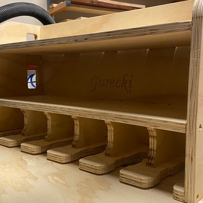 CNC Router Files French Cleat Router Bit Holder Rack Drill - Etsy