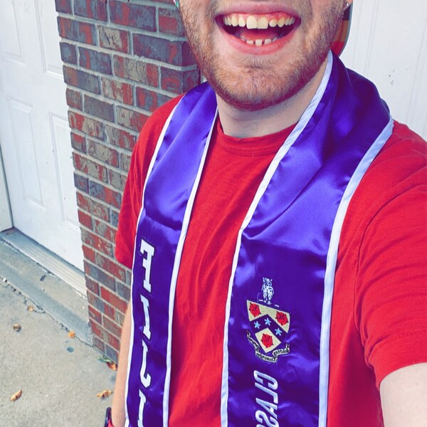 Phi Gamma Delta FIJI Graduation Sash Stole - Etsy
