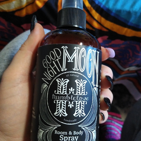 Good Night Moon Aromatherapy Spray - 4oz or 8oz - Nighttime, Calming ...