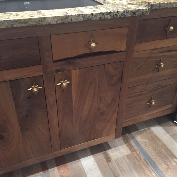 Star Knobs, Retro Star Style Kitchen Cabinet Knobs , Bathroom ...