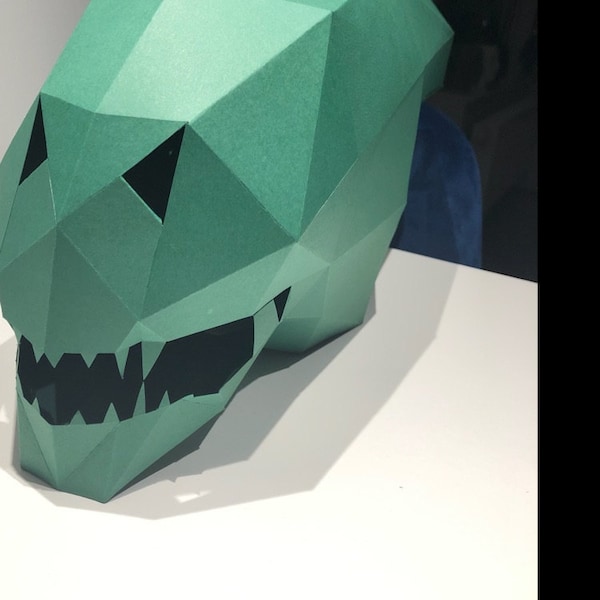 Alien Xenomorph Paper Mask Pattern – Halloween Costume (PDF Pattern) - Etsy