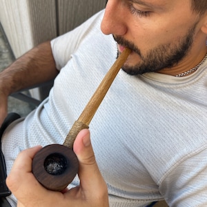 The Hobbit Bilbo's Pipe, Wooden Handmade Pipe, Bilbo Baggin's Pipe ...