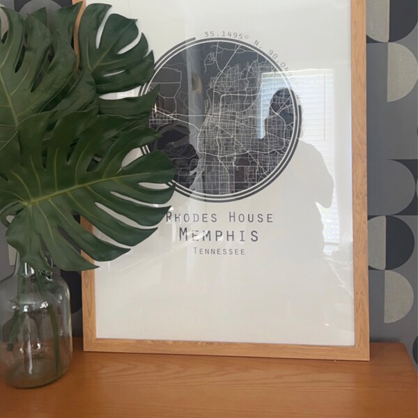 Custom Map Print, Get in Any Color, City Map Gift, Custom Any Location ...