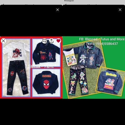 Jojo Siwa Denim Set Jojo Siwa Jeans Set Jojo Siwa Denim Outfit Jojo ...