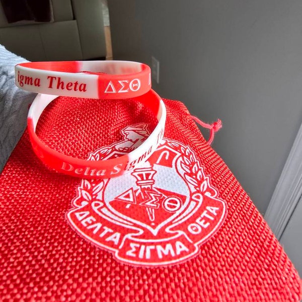 Delta Sigma Theta Gift Bags - Etsy