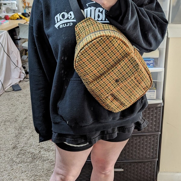 Charlie Sling Bag PDF Sewing Pattern: 3 Front Pocket Options - Etsy