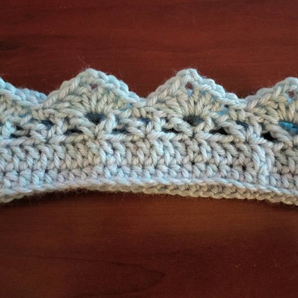 Simple Crochet Crown Pattern Newborn to Adult Sizes Princess Crown ...