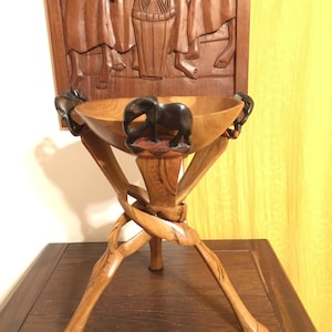 Vintage Debenhams Wooden Knife Block - Etsy