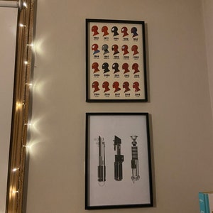 MARVEL ABC Alphabet Illustrated Poster Gift Wall Art - Etsy