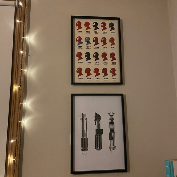 MARVEL ABC Alphabet Illustrated Poster Gift Wall Art - Etsy