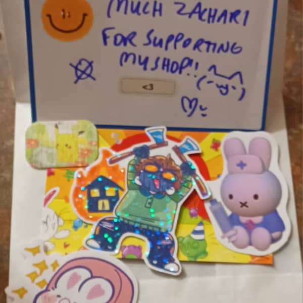 Burn! Ticci Toby Sticker || Creepypasta Holographic Chibi Waterproof ...