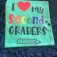 I Love My Second Graders Svg Back to School Svg School Svg - Etsy