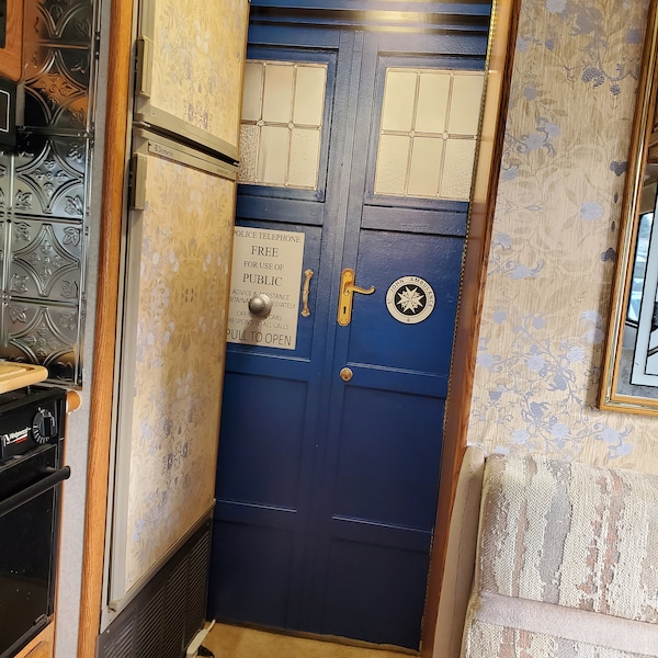 Tardis Door Wrap, Tardis Door Cover, Policebox Door Wrap, Tardis Decal ...