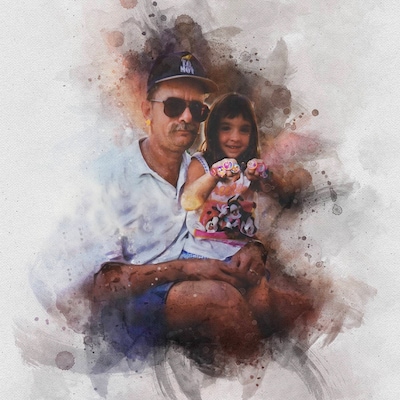 Custom Digital Watercolour and Sketch Painting, Graphic Edit ...