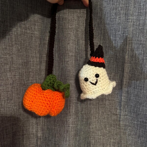 Pumpkin Crochet Pattern, Ghost Crochet Pattern, Halloween Crochet ...
