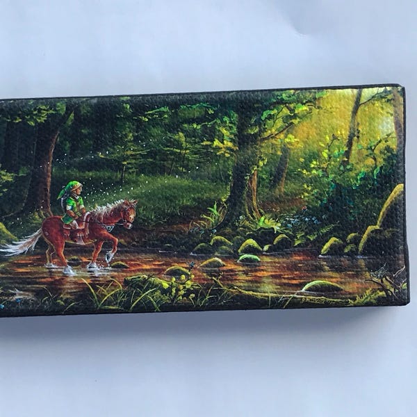 2x4 Ocean Sunrise Mini Painting by J. Mandrick - Etsy Canada