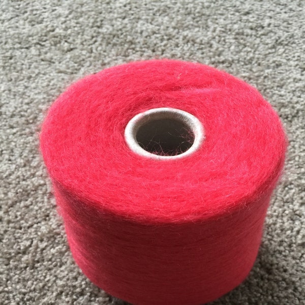 Brushed Yak Alpaca Fiber Yarn on Cone, Yak Wool, Natural Mongolian Yak ...