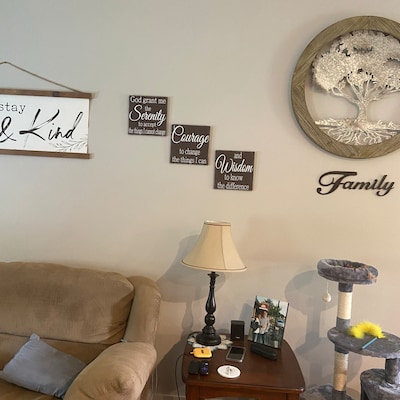 Custom Family Sign Initial Sign Personalized Wood Sign - Etsy