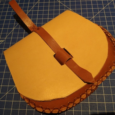 Birka Viking Leather Pouch Digital Pattern Video - Etsy