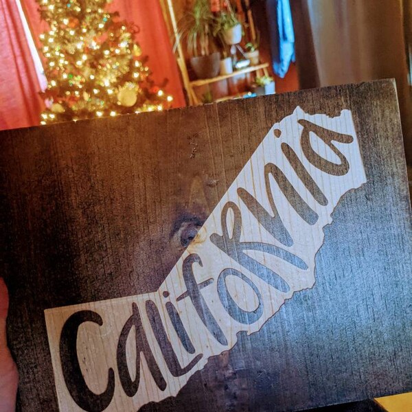 California Sign, California Decor, California Gifts, California Love ...
