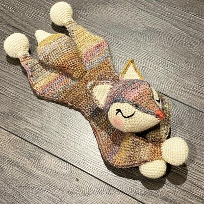 Freya the Arctic Fox Snuggler Crochet Pattern - Etsy