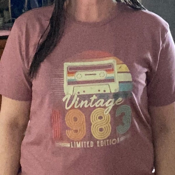 1983 Vintage Shirt, 1983 Birthday Shirt, 42nd Birthday Gift,42nd ...