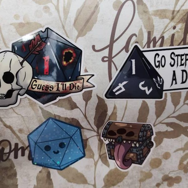 NPC D&D Sticky Notes: 3"x3" Dungeon Master Gift - Etsy